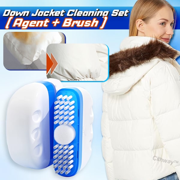 Cithway™ No-Wash Down Jacket Cleaning Agent And Brush – sorakarake